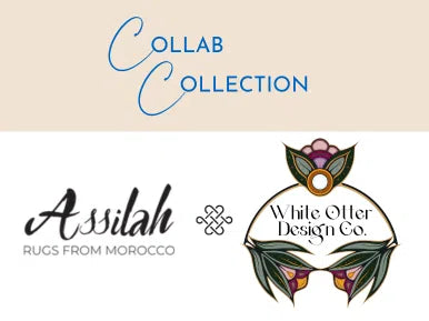 Assilah Rugs x White Otter Design Co. Collab Collection